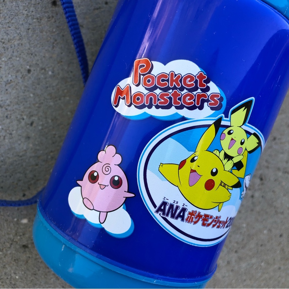 Rare Vtg 2000 Pokmon Pocket Monsters Blue Drink Mug -… - Gem